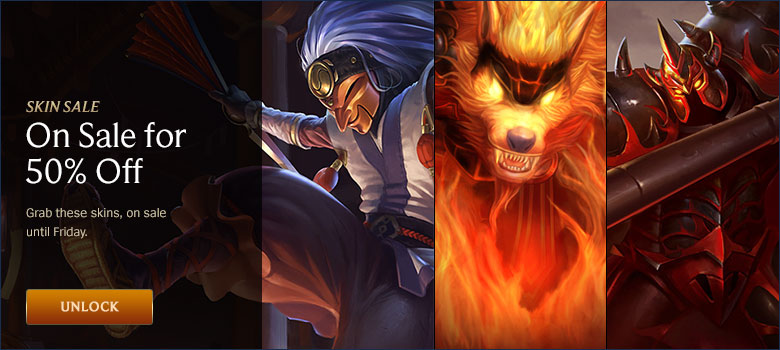 Champion and Skin Sale 05/05 : r/leagueoflegends